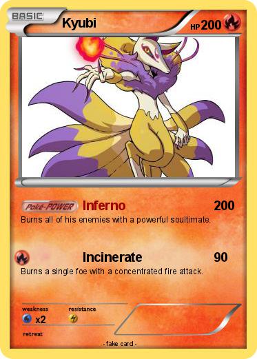 Pokémon Kyubi 618 618 - Inferno - My Pokemon Card