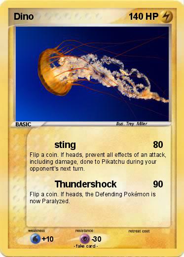 Pokémon Dino 680 680 - sting - My Pokemon Card