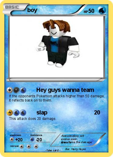 Pokémon boy 172 172 - Hey guys wanna team - My Pokemon Card