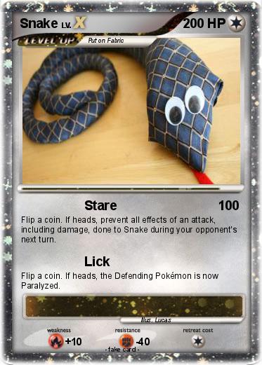 Pokémon Snake 483 483 - Stare - My Pokemon Card