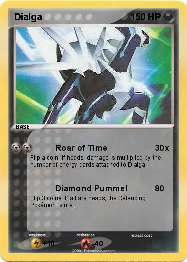 Pokémon Dialga 12984Mq - Roar of Time - My Pokemon Card