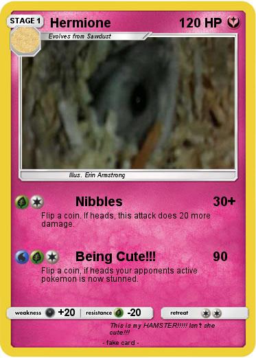 Pokémon Hermione 365 365 - Nibbles - My Pokemon Card