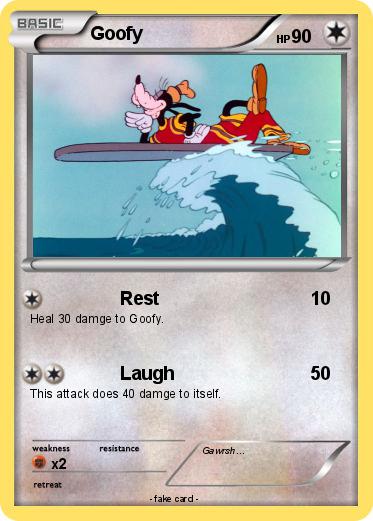 Pokémon Goofy 126 126 - Rest - My Pokemon Card