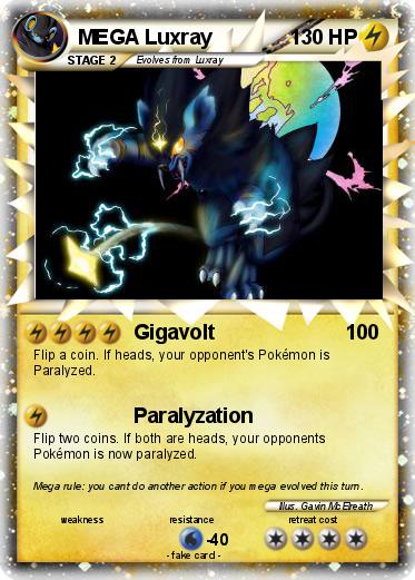 Pokémon MEGA Luxray 33 33 - Gigavolt - My Pokemon Card