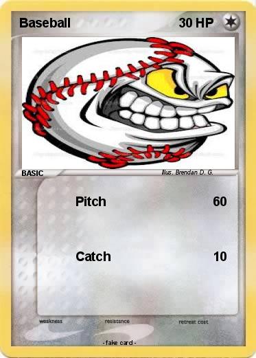 Pokémon Baseball 84 84 - Pitch - My Pokemon Card