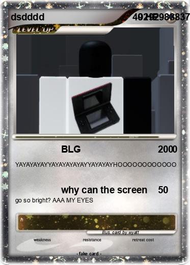 Pokémon dsdddd 92929838373 92929838373 - BLG 0 - My Pokemon Card