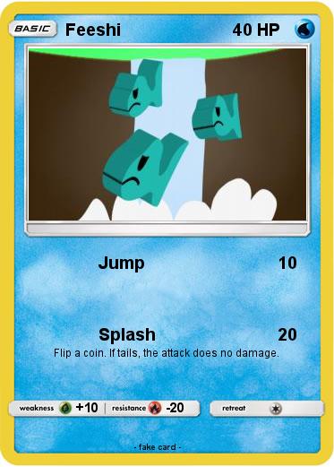 Pokémon Feeshi - Jump - My Pokemon Card