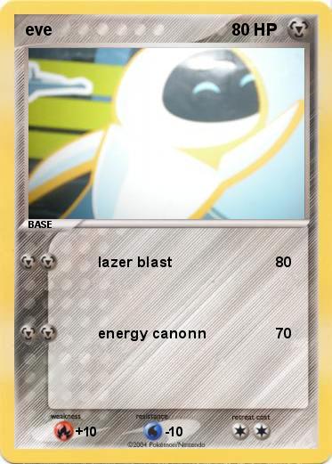Pokémon eve 13 13 - lazer blast - My Pokemon Card
