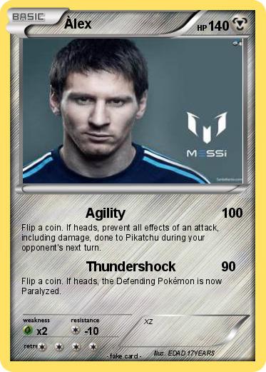 Pokémon Alex 2148 2148 - Agility - My Pokemon Card