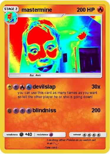 Pokémon mastermine 2 2 - devilslap - My Pokemon Card