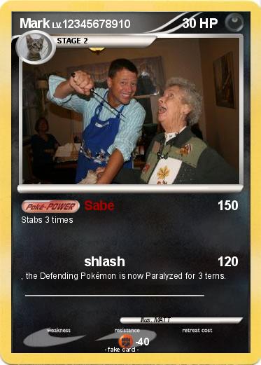 Pokémon Mark 472 472 - Sabe - My Pokemon Card