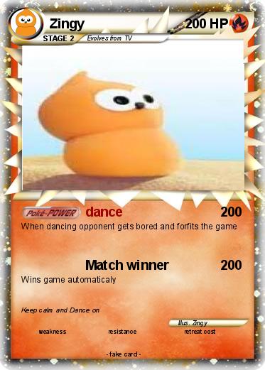 Pokémon Zingy 2 2 - dance - My Pokemon Card