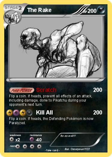 Pokémon The Rake 43 43 - Scratch - My Pokemon Card
