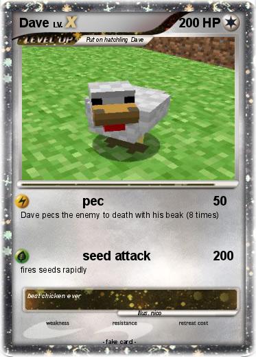 Pokémon Dave 412 412 - pec - My Pokemon Card