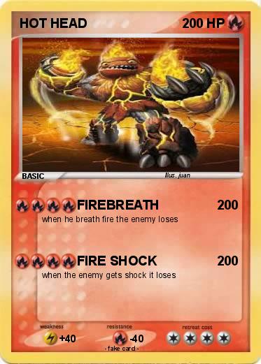 Pokémon HOT HEAD 103 103 - FIREBREATH - My Pokemon Card