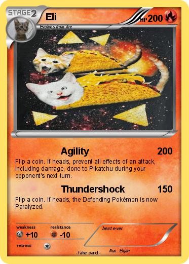 Pokémon Eli 344 344 - Agility - My Pokemon Card