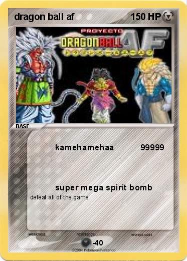 Pokémon dragon ball af - kamehamehaa 99999 - My Pokemon Card