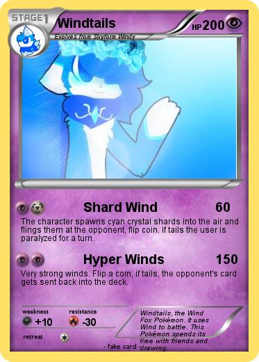 Pokémon Windtails - Shard Wind - My Pokemon Card