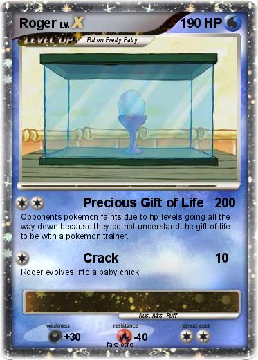 Pokémon Roger 217 217 - Precious Gift of Life - My Pokemon Card