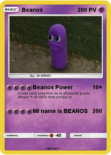 Pokémon Beanos 69 69 - Beanos Power - Mi carta pokémon