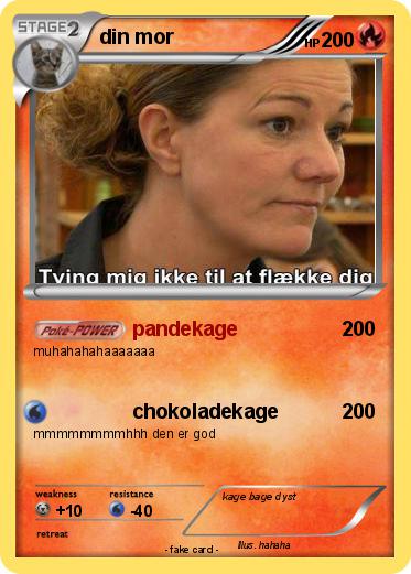 Pokémon din mor 37 37 - pandekage - My Pokemon Card