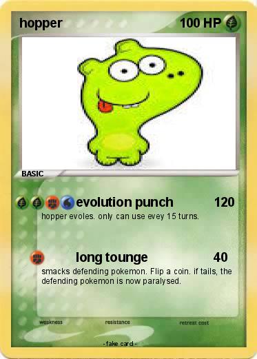 Pokémon hopper 12 12 - evolution punch - My Pokemon Card
