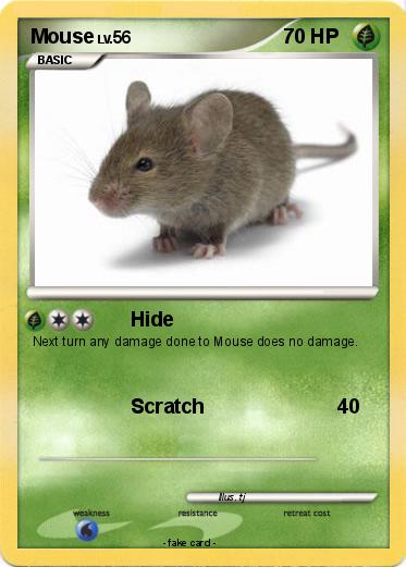 Pokémon Mouse 97 97 - Hide - My Pokemon Card