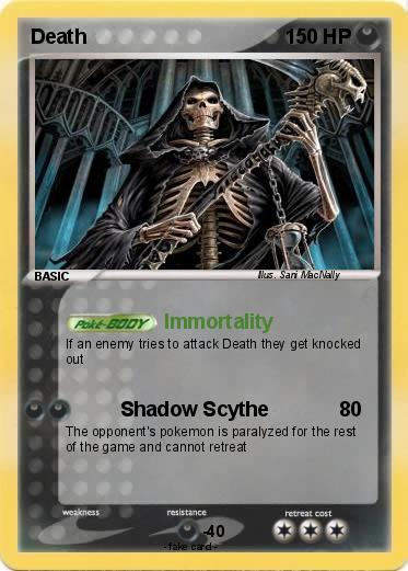 Pokémon Death 456 456 - Immortality - My Pokemon Card
