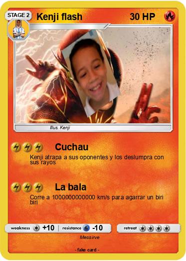 Pokémon Kenji flash - Cuchau - My Pokemon Card
