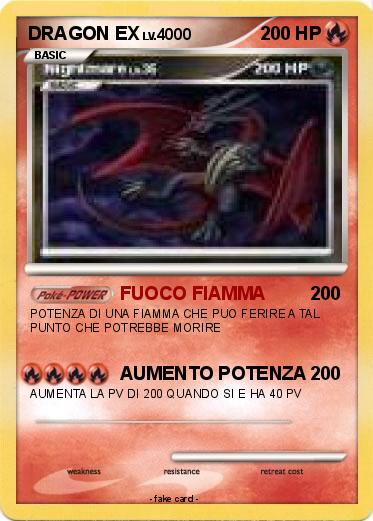Pokémon DRAGON EX 30 30 - FUOCO FIAMMA - My Pokemon Card