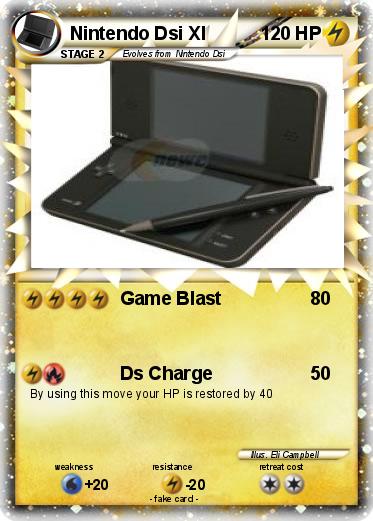 Pokémon Nintendo Dsi Xl 2 2 - Game Blast - My Pokemon Card