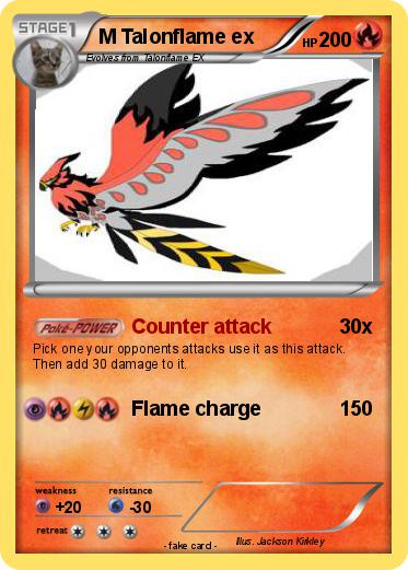 Pokémon M Talonflame ex 2 2 - Counter attack - My Pokemon Card