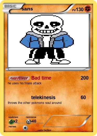 Pokémon sans 3988 3988 - Bad time - Ma carte Pokémon
