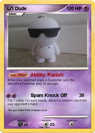 Pokémon Li l Dude - Ability: Punish - My Pokemon Card