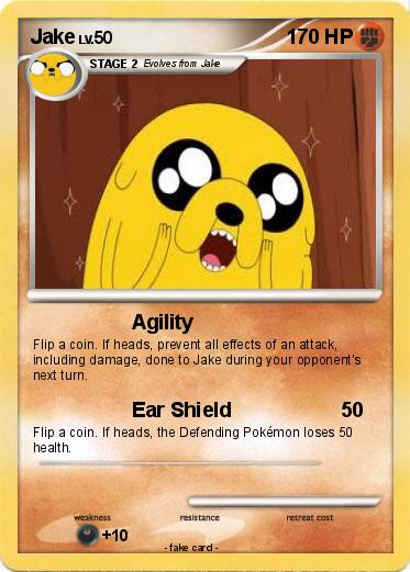 Pokémon Jake 637 637 - Agility - My Pokemon Card