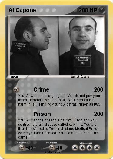 Pokémon Al Capone 26 26 - Crime - My Pokemon Card