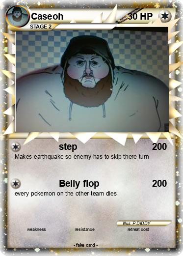 Pokémon Caseoh 161 161 - step - My Pokemon Card
