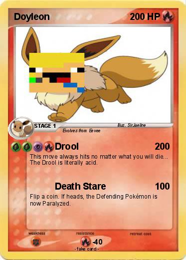 Pokémon Doyleon - Drool - My Pokemon Card