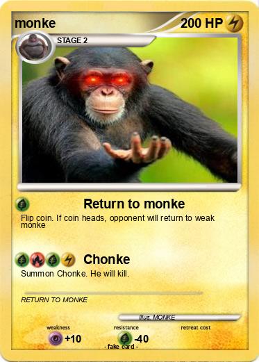 Pokémon monke 336 336 - Return to monke - My Pokemon Card