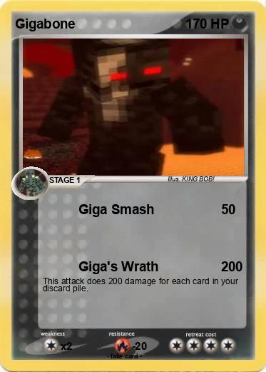 Pokémon Gigabone - Giga Smash - My Pokemon Card