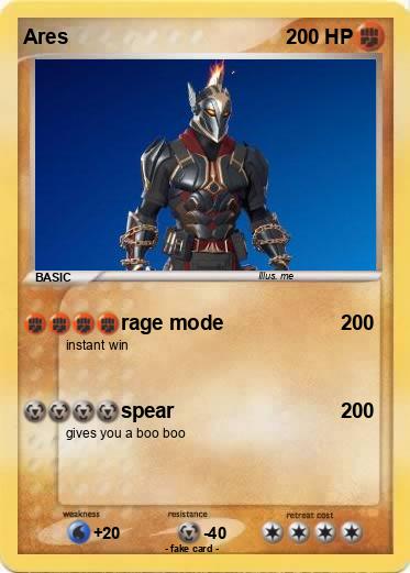 Pokémon Ares 452 452 - rage mode - My Pokemon Card