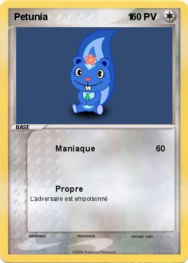 Pokémon Petunia 1 1 - Maniaque - Ma carte Pokémon