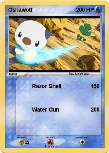 Pokémon Oshawott 993 993 - Razor Shell - My Pokemon Card