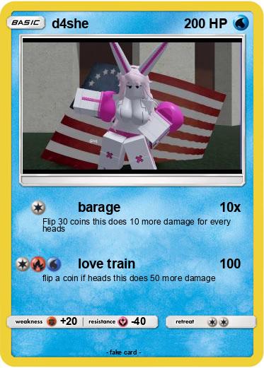 Pokémon d4she 1 1 - barage - My Pokemon Card
