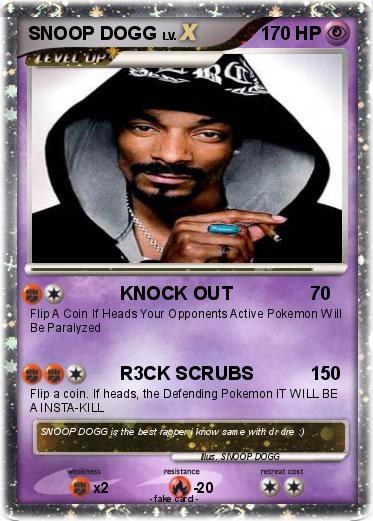 Pokémon SNOOP DOGG 307 307 - KNOCK OUT - My Pokemon Card