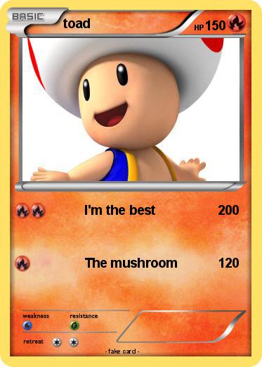 Pokémon toad 1144 1144 - I'm the best - My Pokemon Card