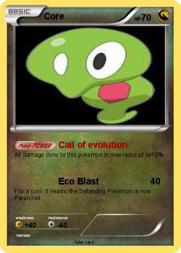 Pokémon Core 30 30 - Call of evolution - My Pokemon Card