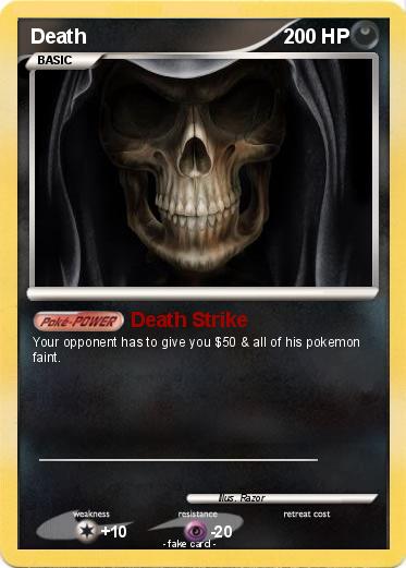 Pokémon Death 1888 1888 - Death Strike - My Pokemon Card