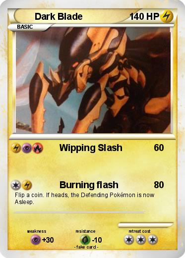 Pokémon Dark Blade 21 21 - Wipping Slash - My Pokemon Card