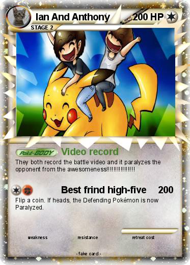 Pokémon Ian And Anthony 27 27 - Video record - My Pokemon Card